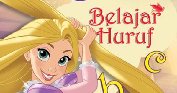 Aktivitas Disney Tangled : Belajar Huruf